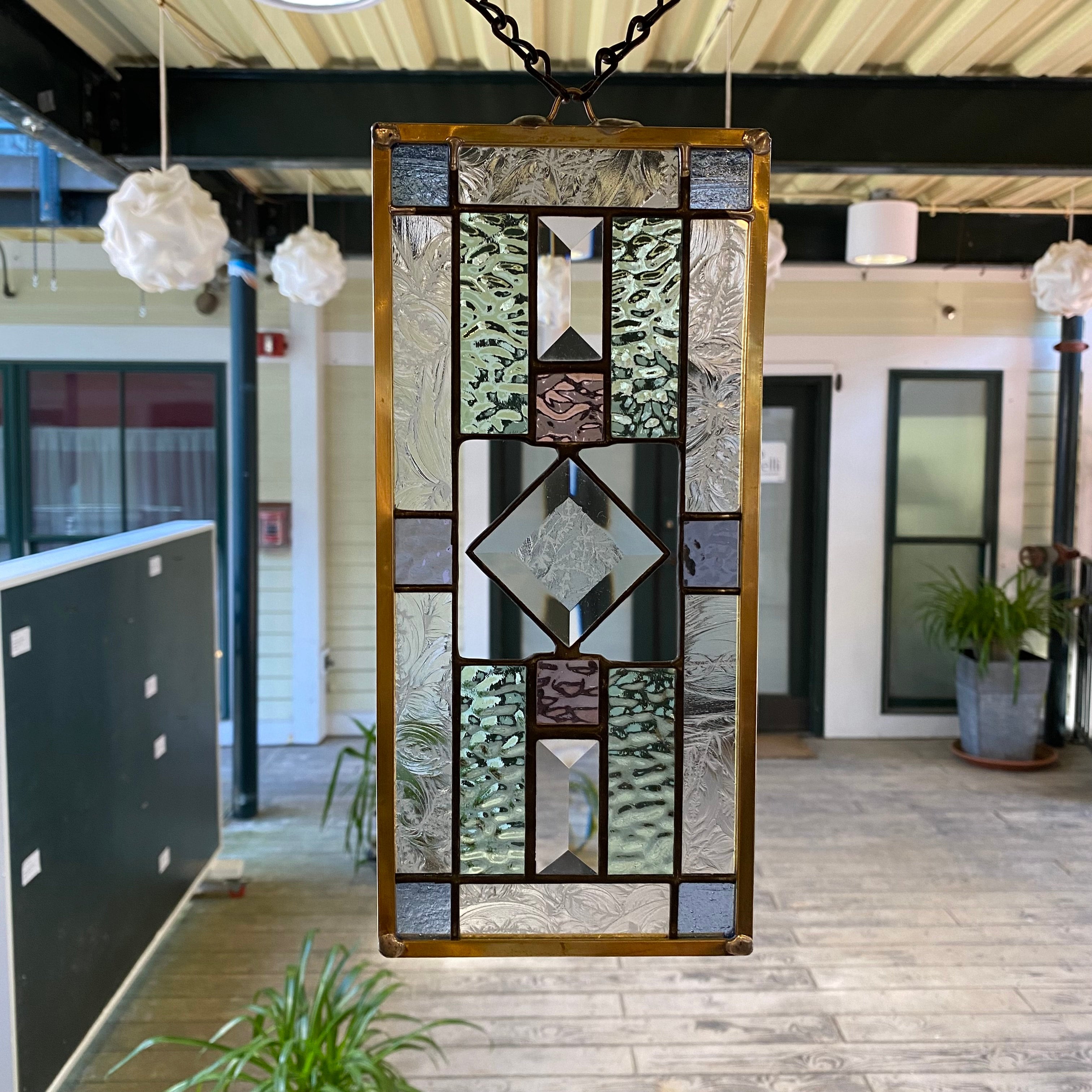 Small Arts and Crafts Stained Glass Panels | My Site